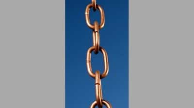 Traditional Link Copper Chain - Kobett Metals