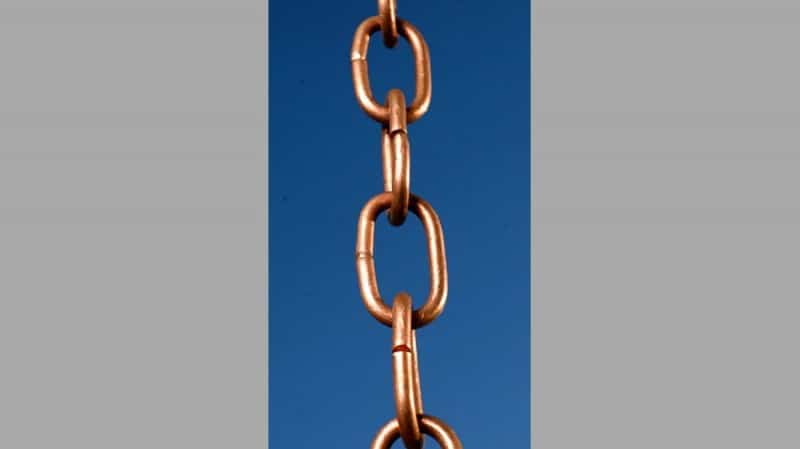 Traditional Link Copper Chain - Kobett Metals
