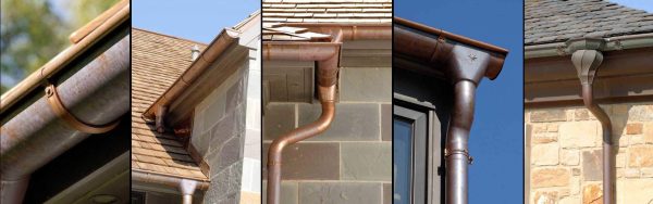 Copper Gutters & Downspouts | Complete Copper Gutter Systems