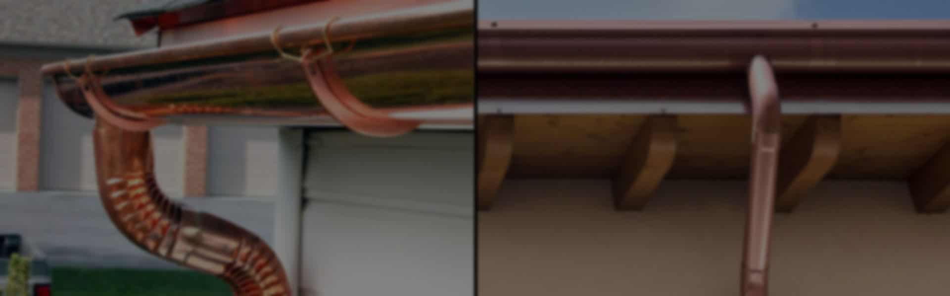 Copper Gutters & Downspouts | Complete Copper Gutter Systems